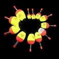 10pcs EVA Luminous Fishing Night Float Light Stick Foam Plastic Bobber ...