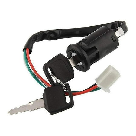 Universal Motorcycle Ignition Switch Key With Wire For Atv Motorcycle ...