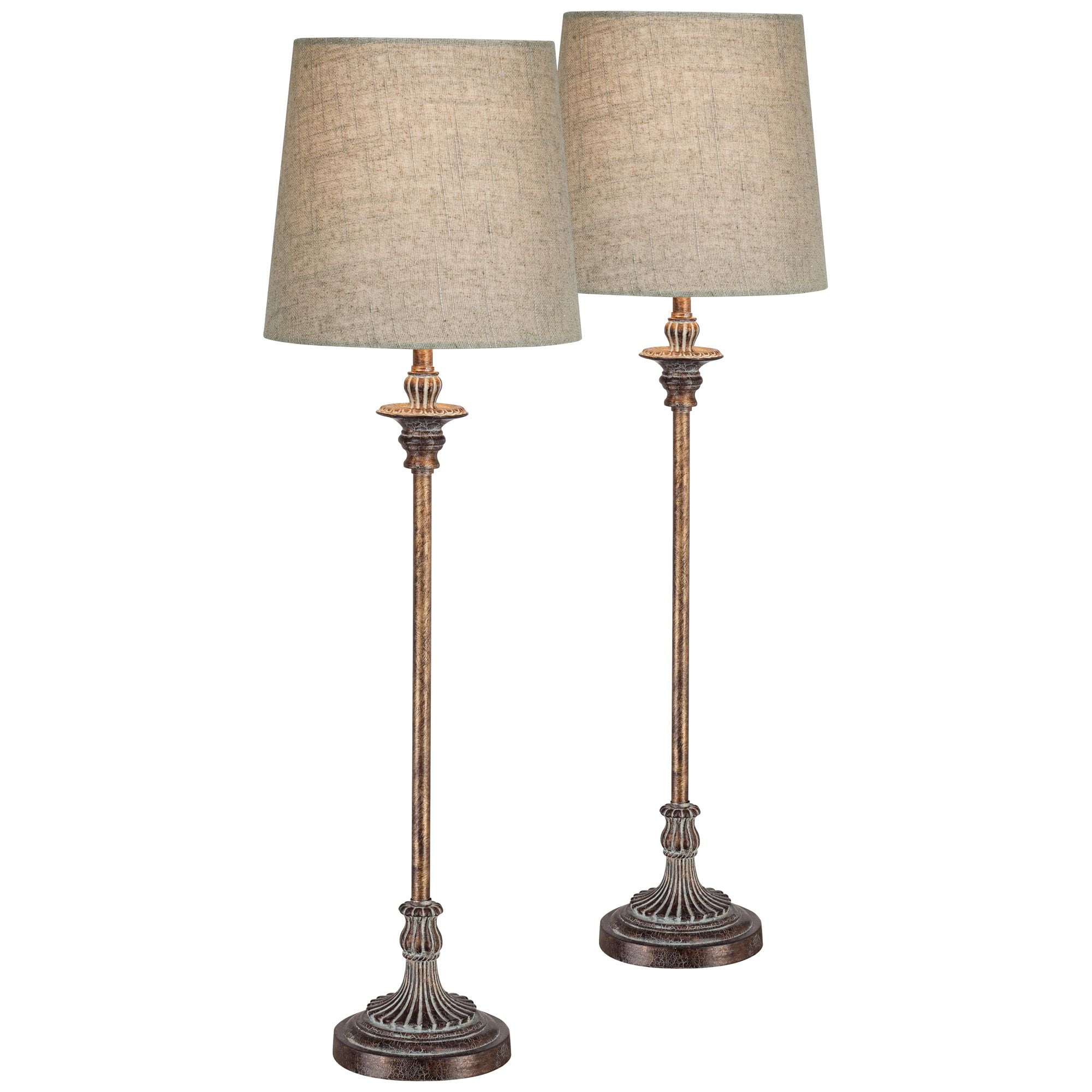 Regency Hill Bentley Traditional Buffet Table Lamps 31 1/2" Tall Set of ...