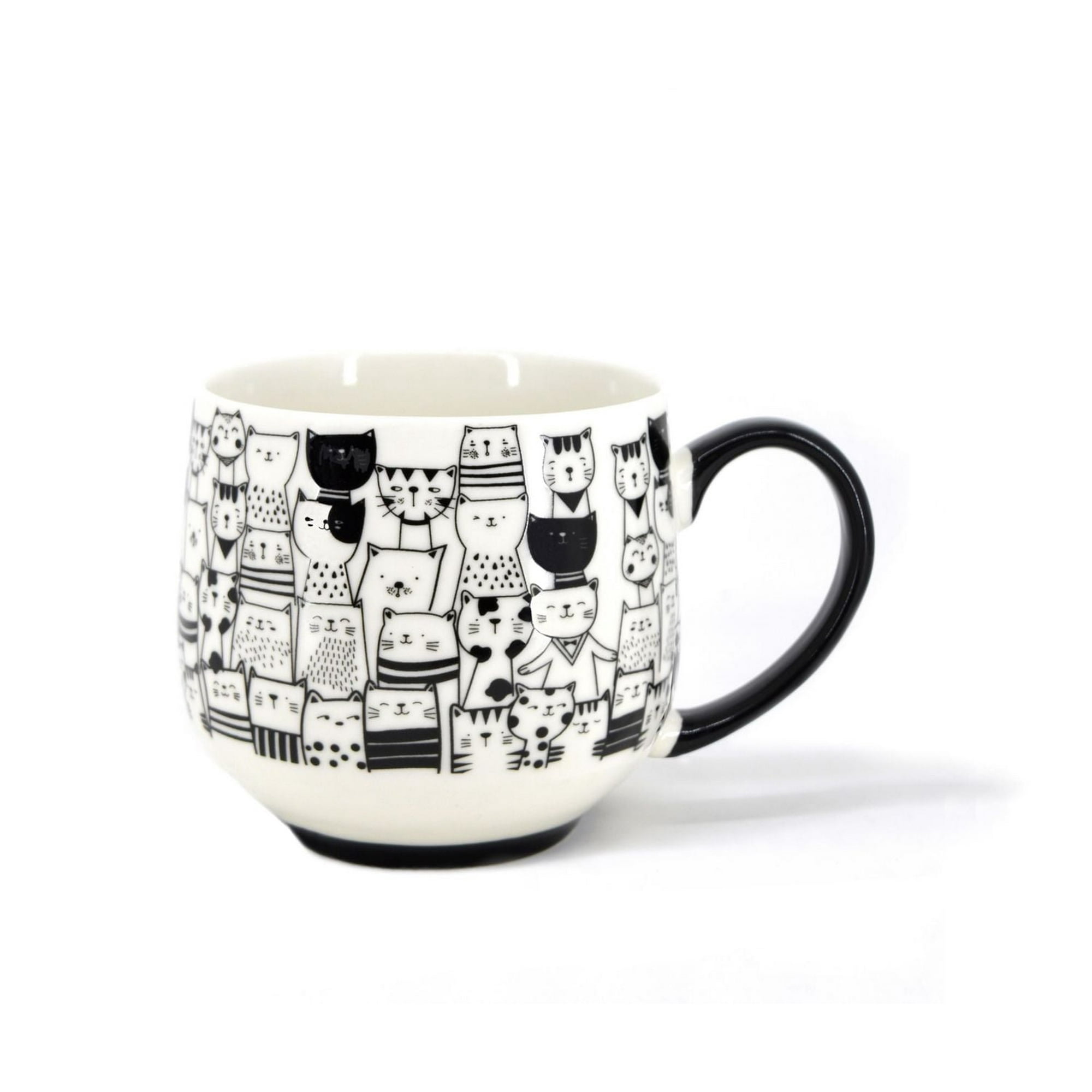 Click here for Danesco Ma Maison Black & White Cat Mug prices