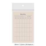 HZEWLS 100pcs Decoration Paper Decorative Supplies Minimalist Note ...