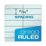 Prism Steno Pads, Gregg Rule, Blue Cover, 80 Blue 6 X 9 Sheets, 4/pack ...