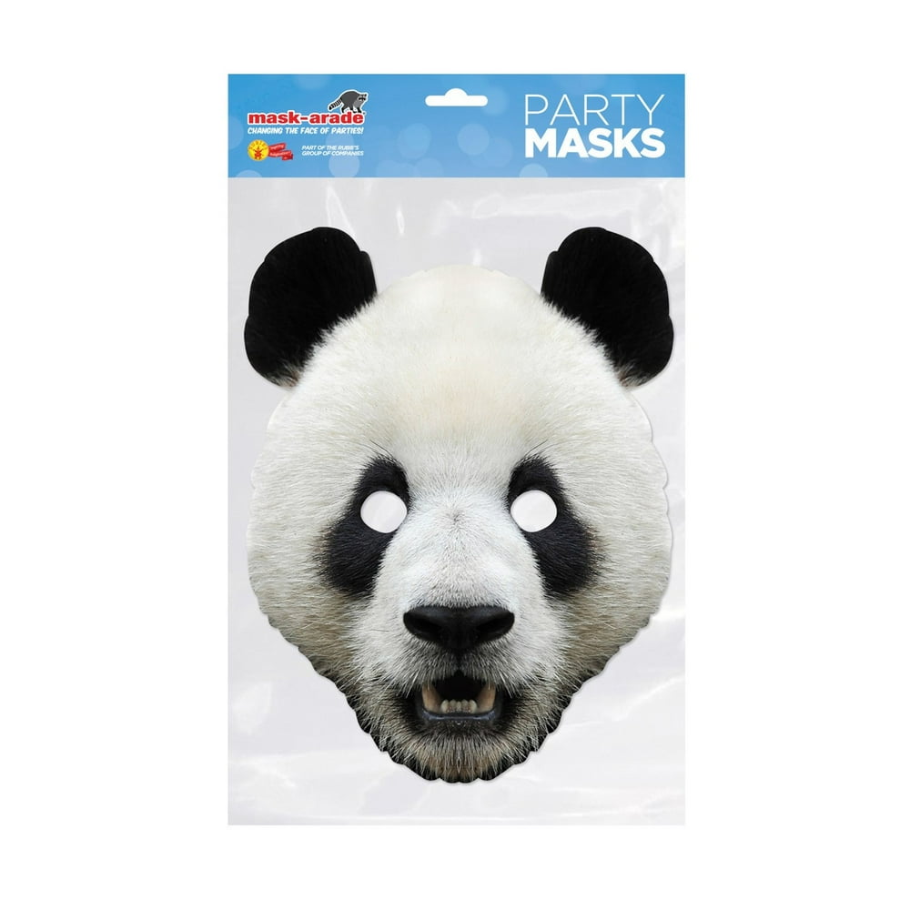 Panda Facemask ? Costume Accessory - Walmart.com - Walmart.com