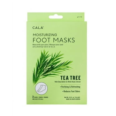 Earth Therapeutics Tea Tree Oil Moisturizing Foot Mask - Walmart.com