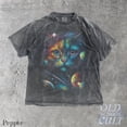 Cat Galaxy Vintage 90s Graphic Style Comfort Colors® Tshirt, Retro ...