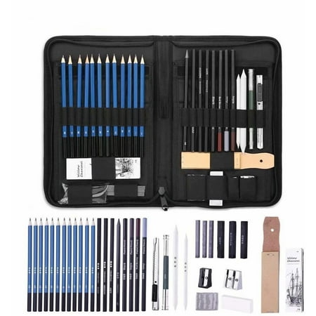 Drawing Set Pencil, 33 Pieces Charcoal Pencil Sketch Pens Set Drawing ...