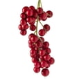 Ashland Red Berry Cluster Stem - Walmart.com