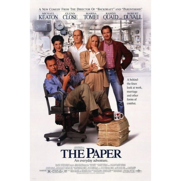 The Paper - movie POSTER (Style A) (11" x 17") (1994) - Walmart.com
