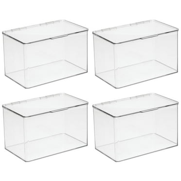 The Home Edit Large Bin, 10" x 10" x 6" Plastic Modular Storage System ...