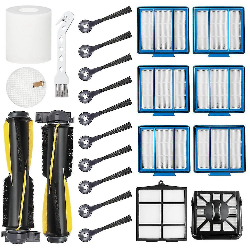 Filtro Hepa de cepillo lateral principal Compatible con Shark Iq Rv1001ae Rv1000 Rv101 | Bodega ...