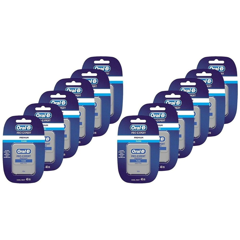 12 x Oral-B Pro-Expert Premium Floss 40m - Walmart.com - Walmart.com