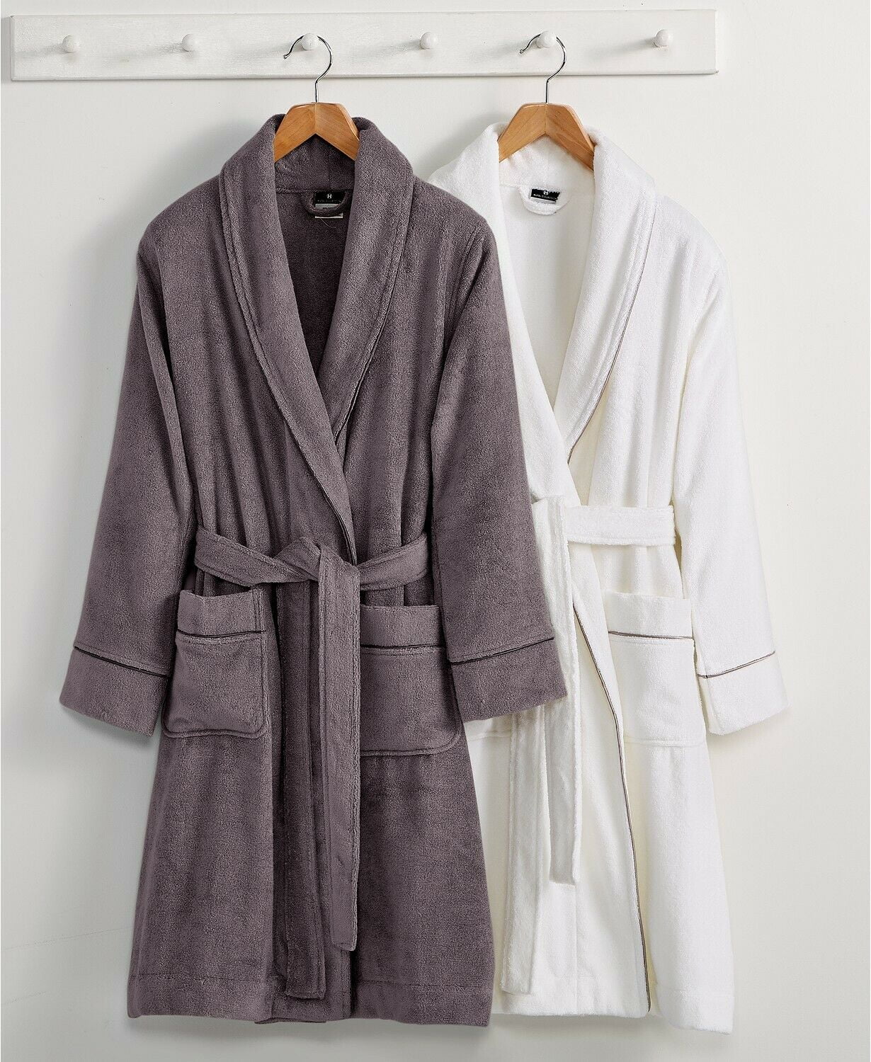 Hotel Collection Finest Modal Luxury Turkish Cotton Robe - M / L ...