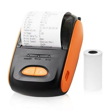 Mini Portable Bluetooth Wireless Thermal Receipt Printer Mobile Bill Printers 58mm Paper ...