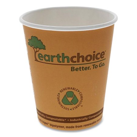 Pactiv PCTDPHC8EC 8 oz Eco Hot Paper Cup, Orange - Pack of 20 | Walmart ...