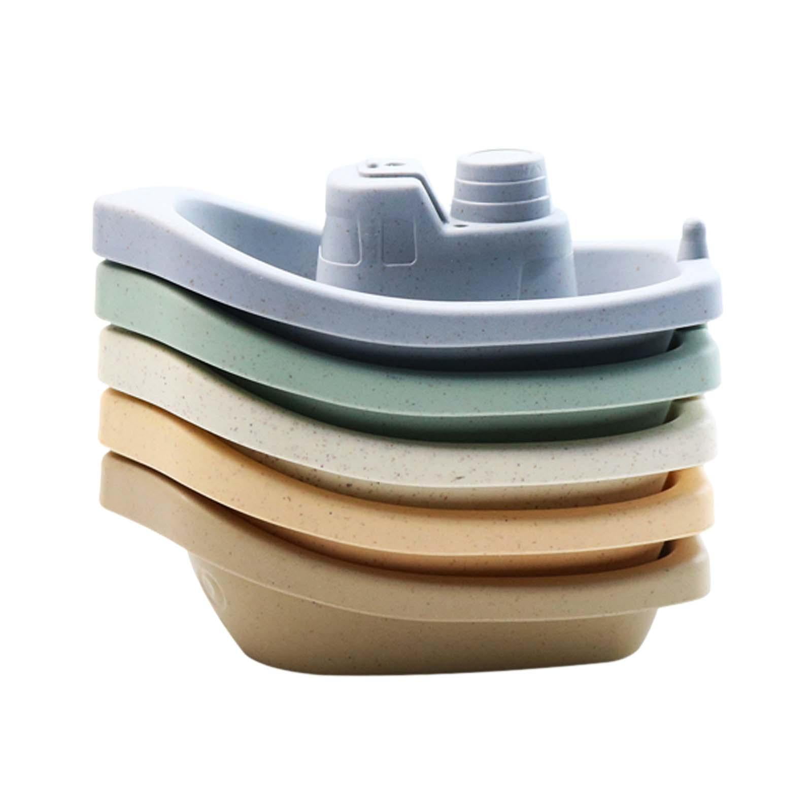 Click here for Yinanstore 5x Stacking Boat Bath Boats Toy Montess... prices