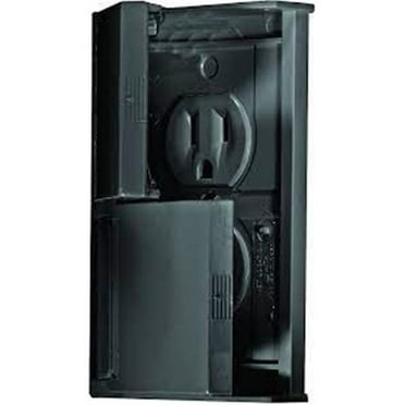 RV Designer S811 Dual AC Self-Contained Outlet With Cover-Plate - White ...