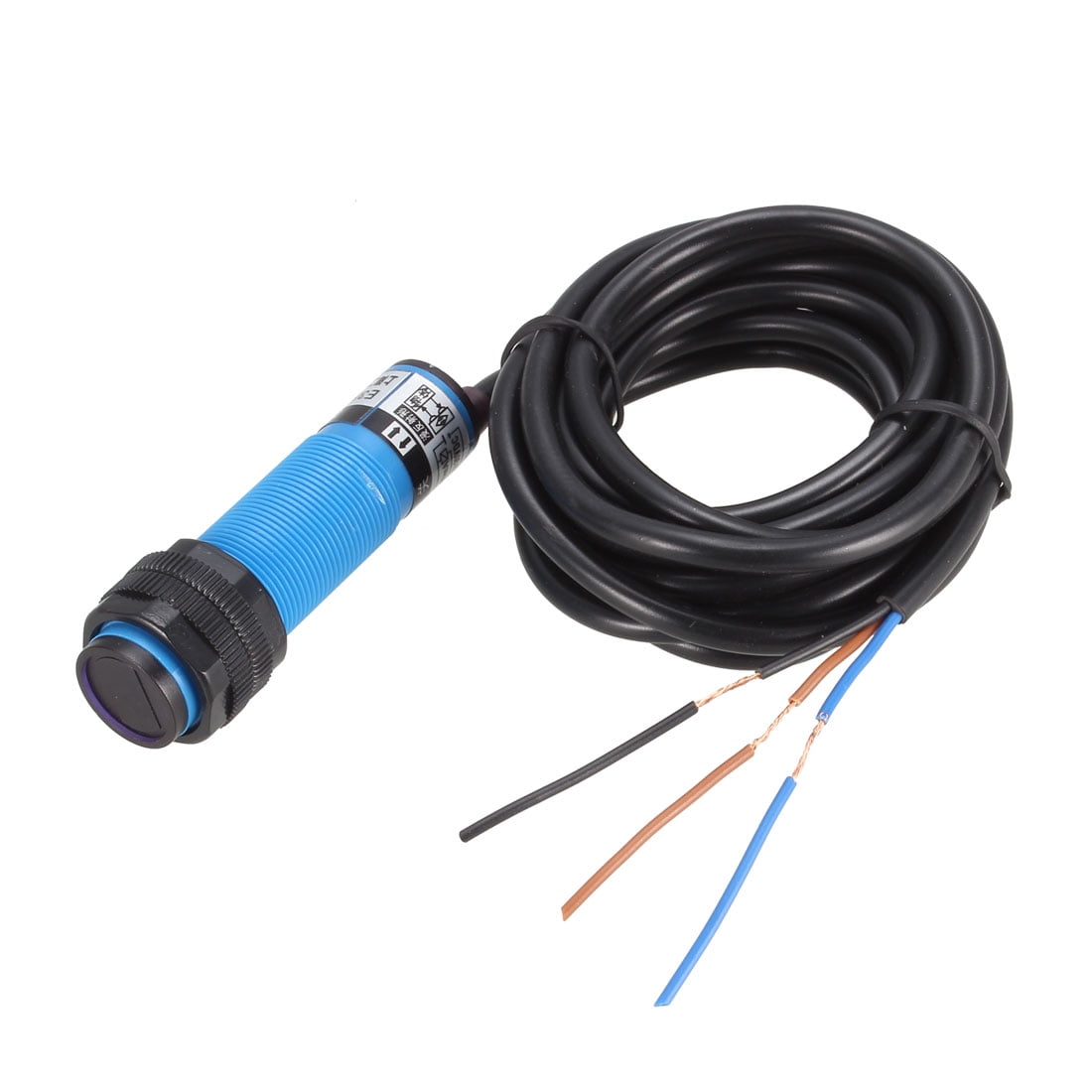 DC 10-30V 30cm Infrared Ray Diffusion Photoelectric Switch Sensor E3F ...