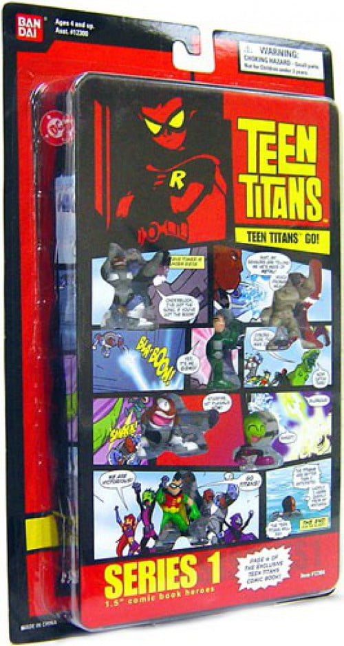 Teen Titans Comic Book Heroes Series 1 Page 4 Figure Pack - Walmart.com