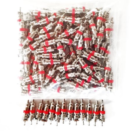 mmirethe 100 Pieces Valve Stem Core Air Nozzles Parts Bike Car Modified ...