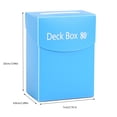 Card Sports Game Card Storage Box Color Trading Card Storage Box Card ...