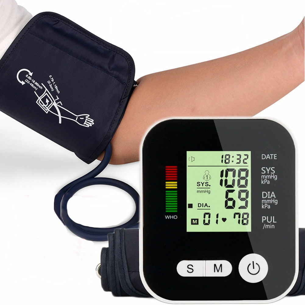 Automatic Digital Upper Arm Blood Pressure Cuff Monitor Automatic Digital Upper Arm Blood Pressure Cuff Monitor