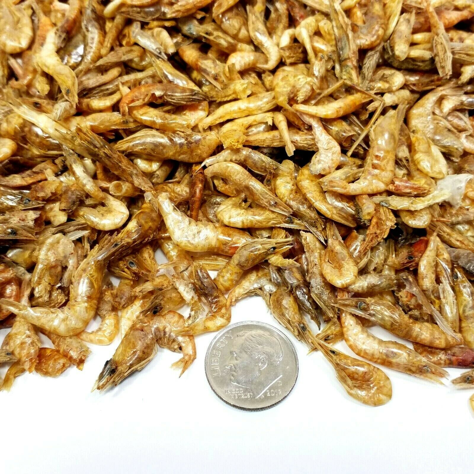 Red Shrimp - Freeze Dried 1/2" to 1 &1/4" Ideal for Most Fish, Koi ...