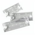 10Pcs Clear Terminal Block Covers Plastic Housing Fixed Wiring Board ...
