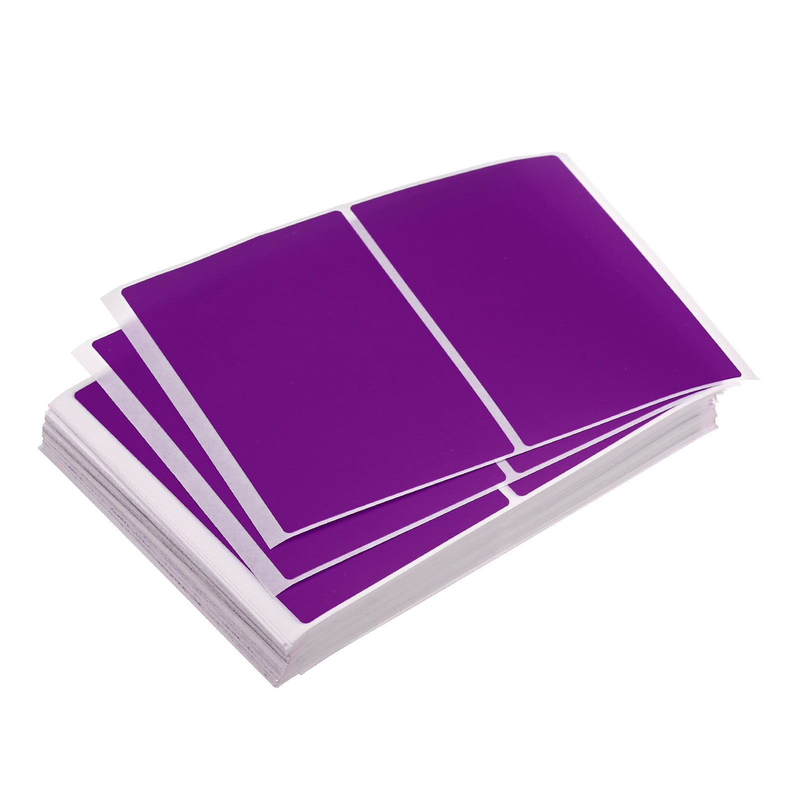 200 Labels Colored Rectangle Stickers, Color Code Sticker, 3x2 Inch ...