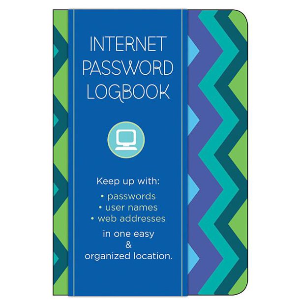 Internet Password Logbook - Pattern Edition : Keep Track Of: Usernames ...