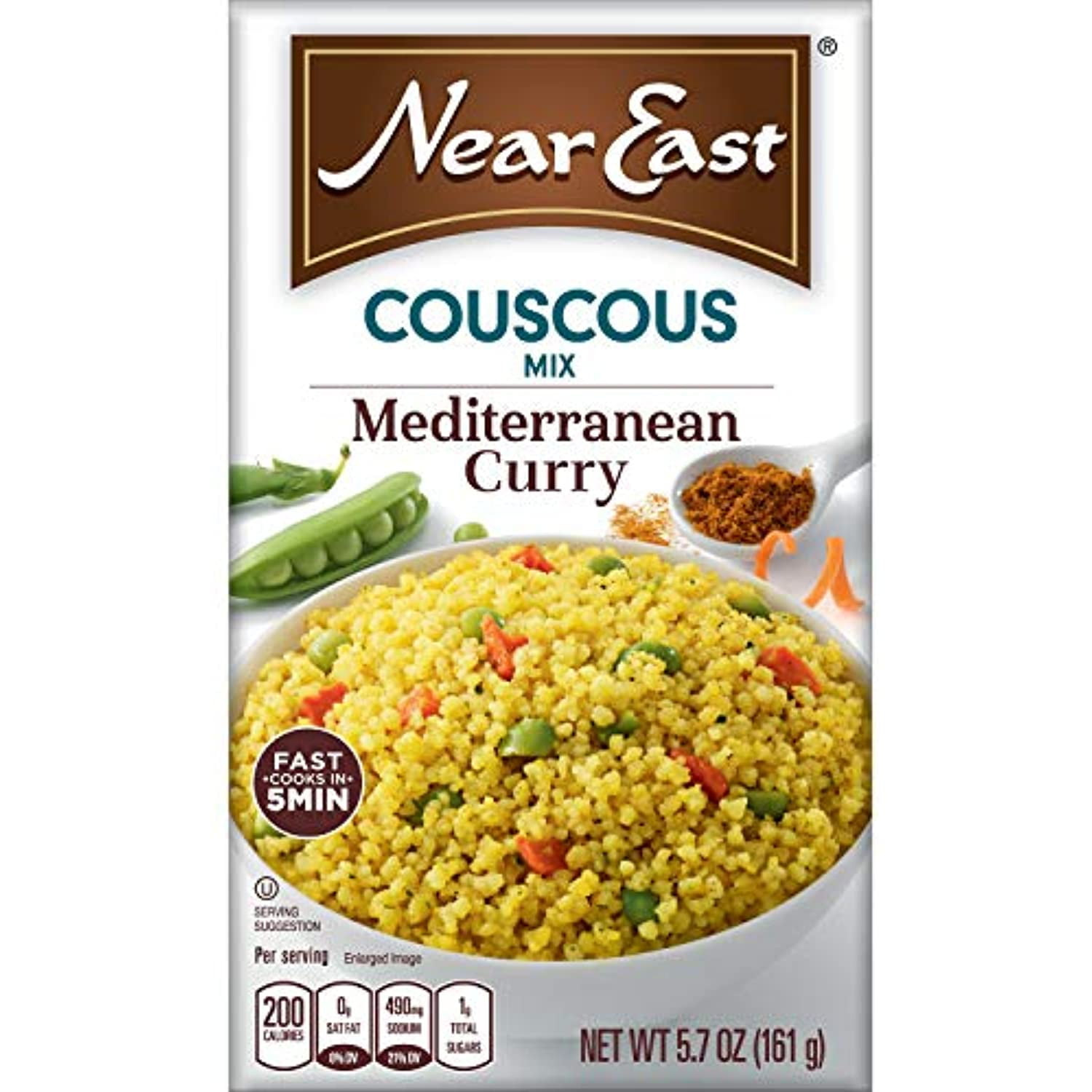 Quaker Near East Couscous Mix, Mediterranean Curry 5.7 Oz (Pack Of 12 ...