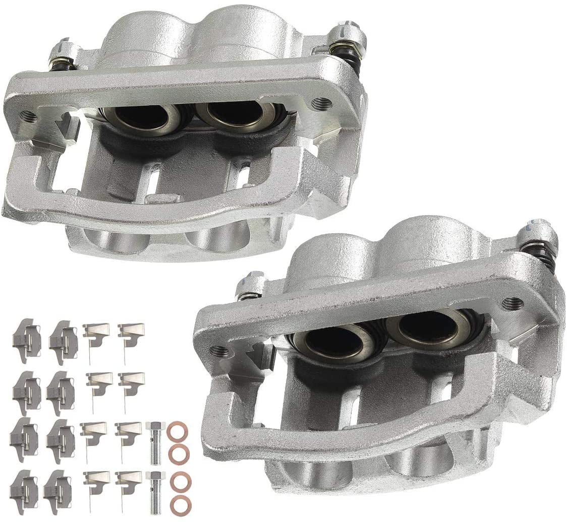 A-Premium Disc Brake Caliper Assembly with Bracket Replacement for Ford ...