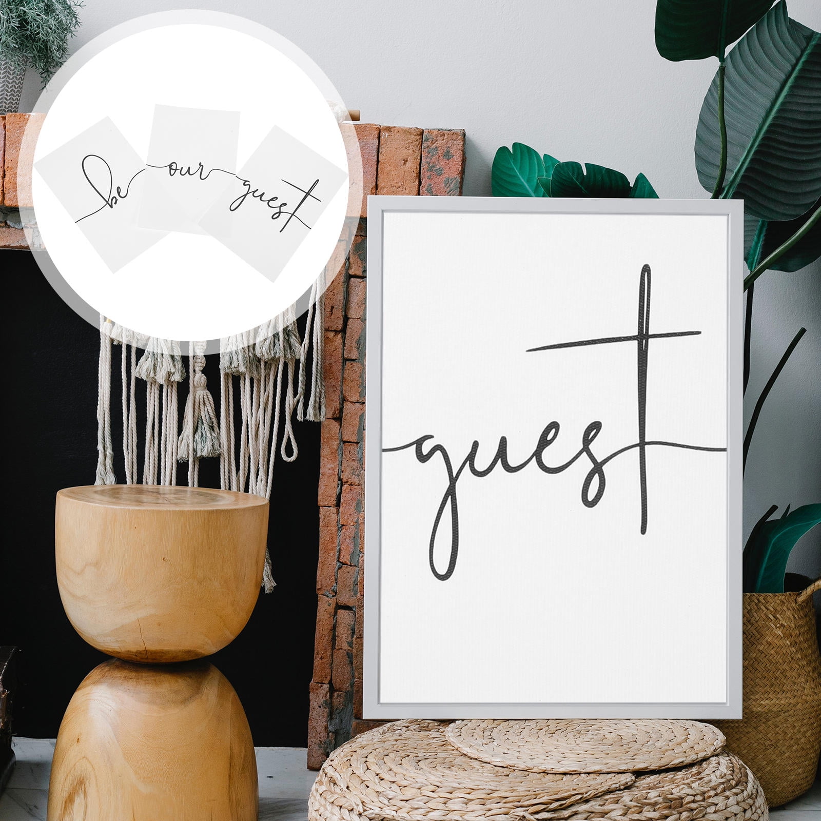 Click here for Minkissy 3pcs Black Frameless Wall Pictures For Be... prices