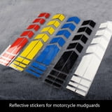 Yammee Motorcycle Mudguard Decals Graphics Scooter Mudguard Sticker ...