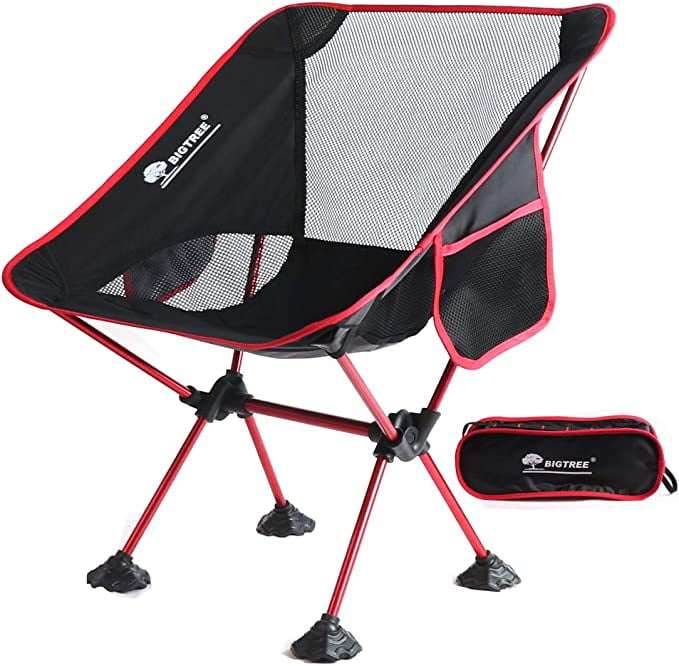Portable Ultralight Camping Chair - Red - Walmart.com