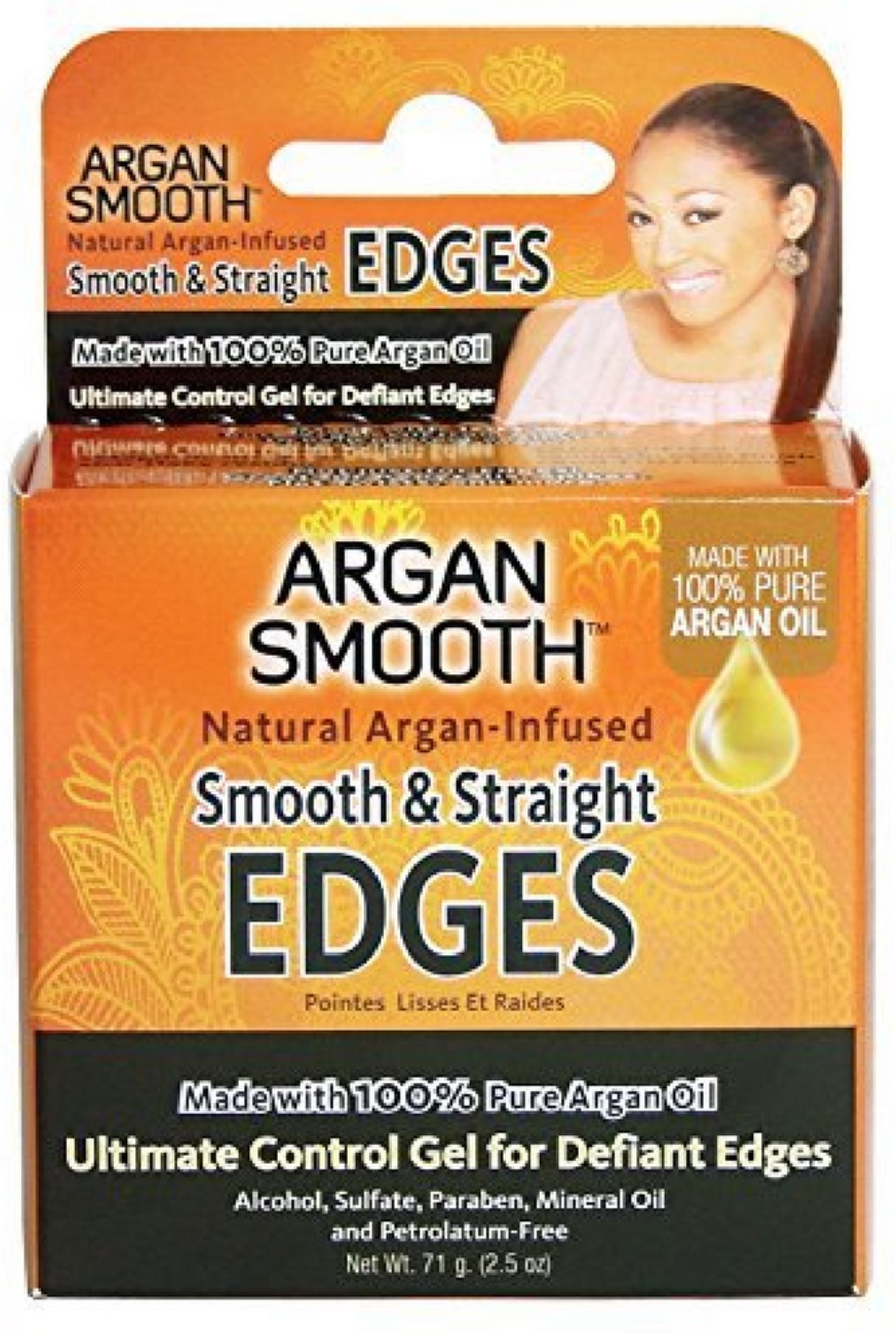 Argan Smooth Smooth & Straight Edges 2.5 oz - Walmart.com
