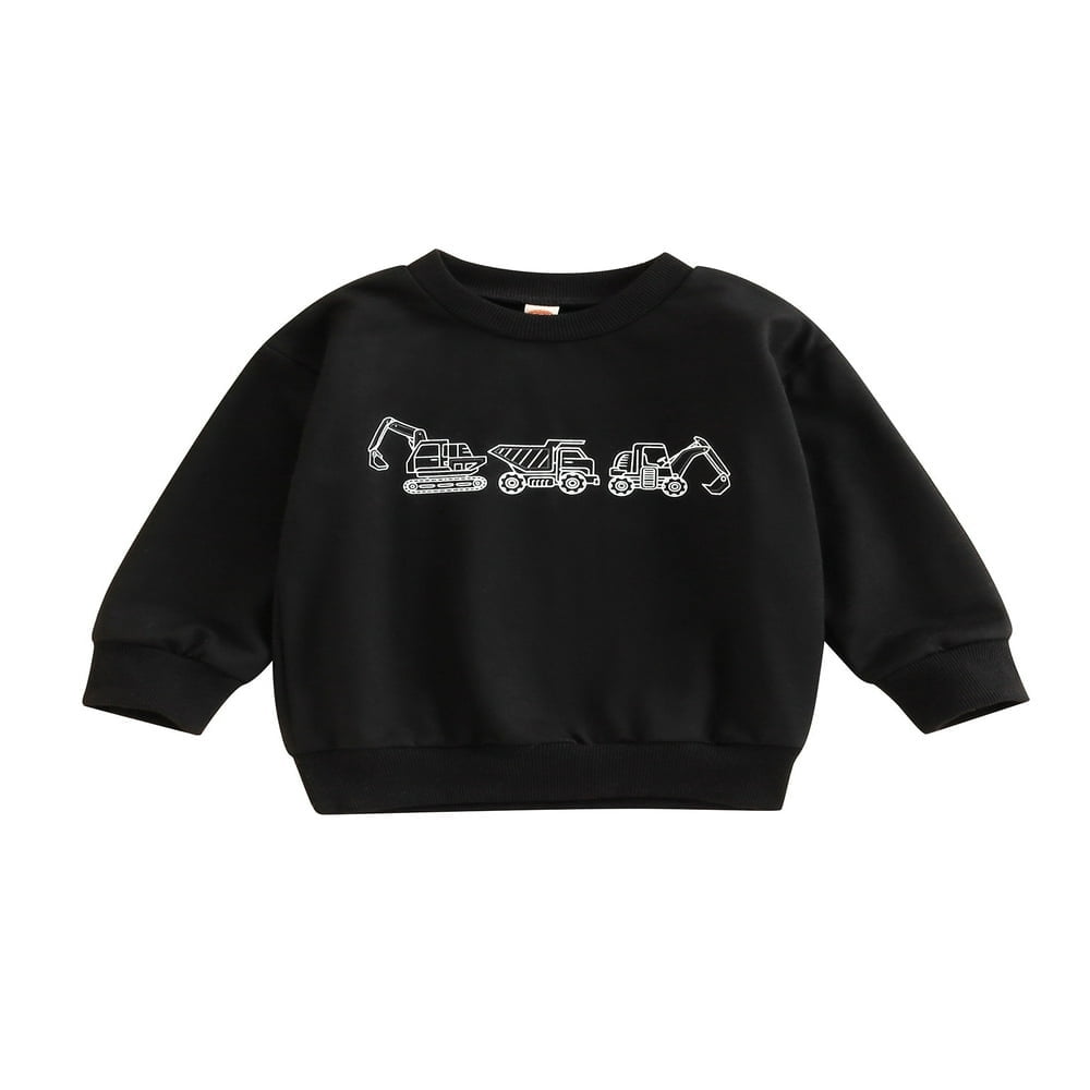 Click here for Generic Toddler Baby Boys Black Sweatshirt Excavat... prices