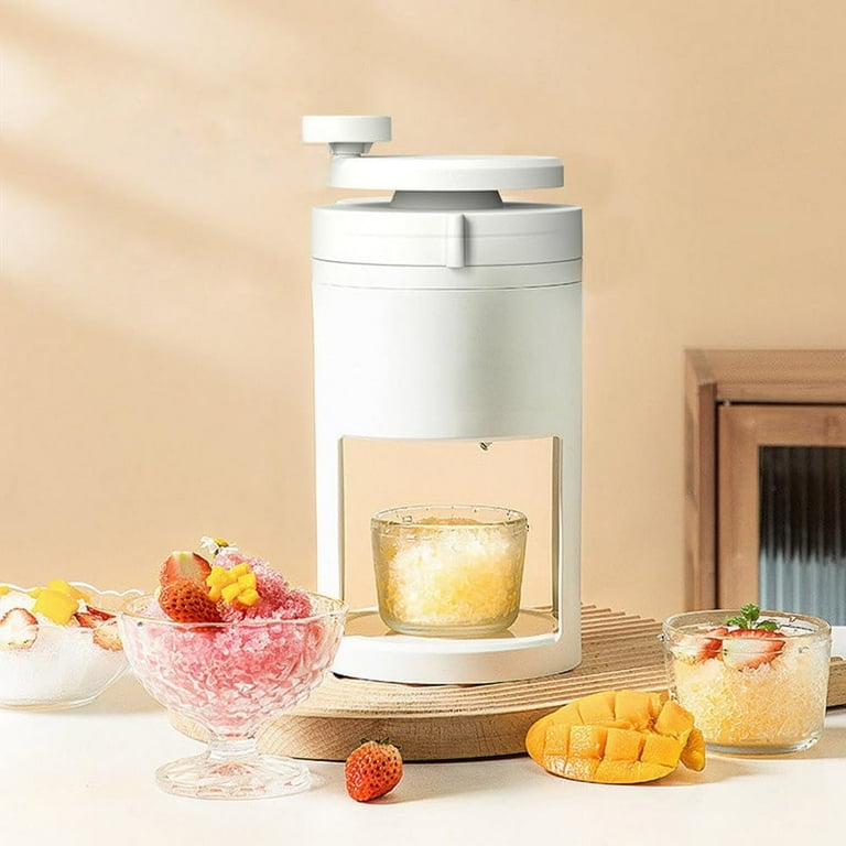 Crushed Ice Maker Portable Nugget Ice Maker Countertop, 33Lbs/24H With