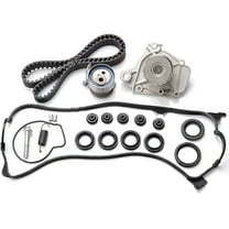 CCIYU Timing Belt Water Pump with Gasket Tensioner Bearing Valve Cover ...