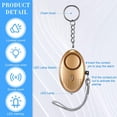 12-Piece Personal Alarm Set, Emergency LED Light Keychain Alarms in 6 ...