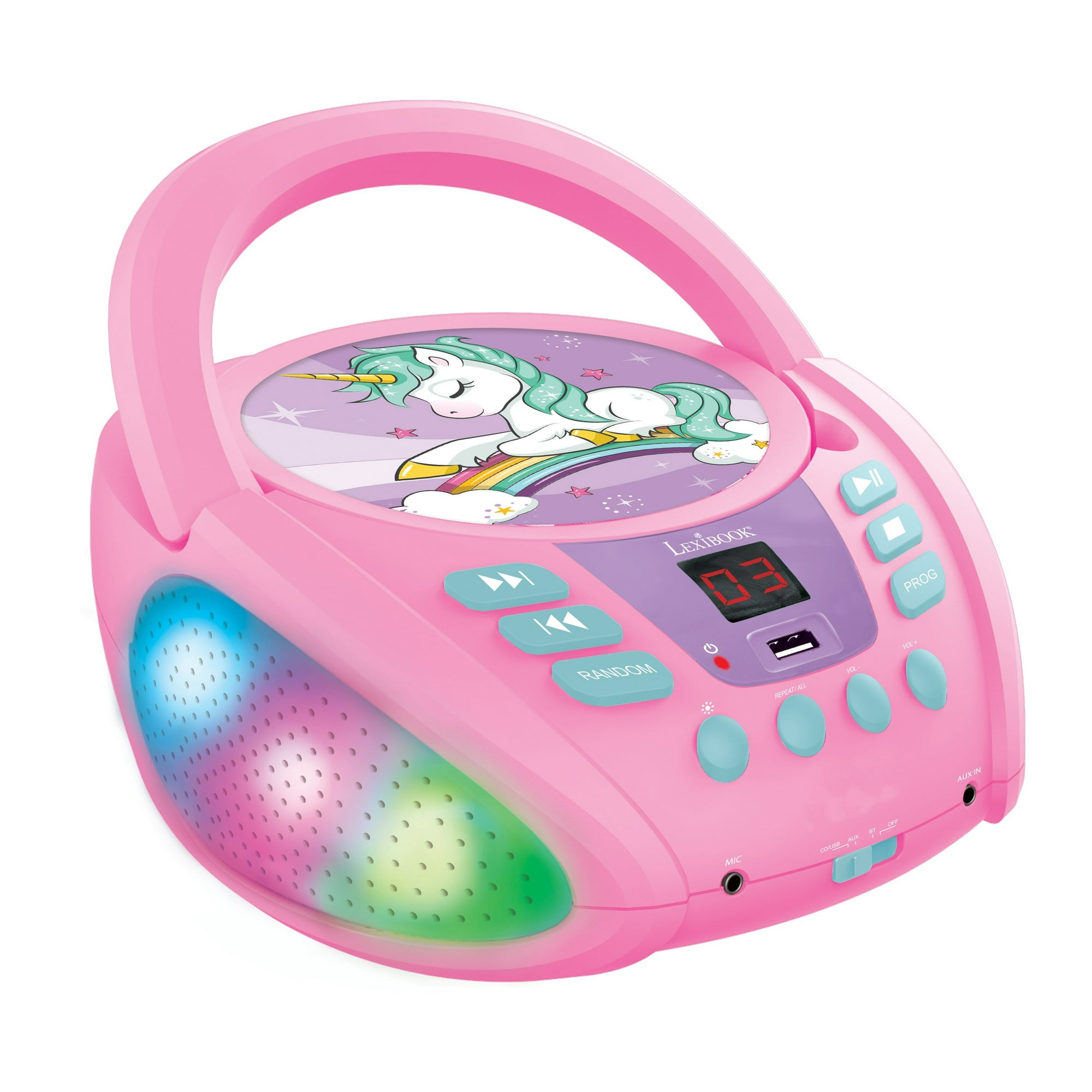 Click here for Lexibook Unicorn Bluetooth Portable Cd Player With... prices
