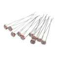 Uxcell 4mm GL4516 Photoresistor LDR Light-Dependent Resistor 10 Pack - Walmart.com