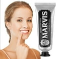 Marvis Mint Toothpaste 25Ml Greenoral Teeth Toothpaste 25Ml Stains Deep ...