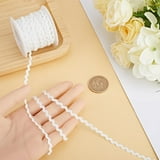 1Roll 25Yards White RIC Rac Trim Ribbon Rick Rack 0.12 inch Wave Sewing ...