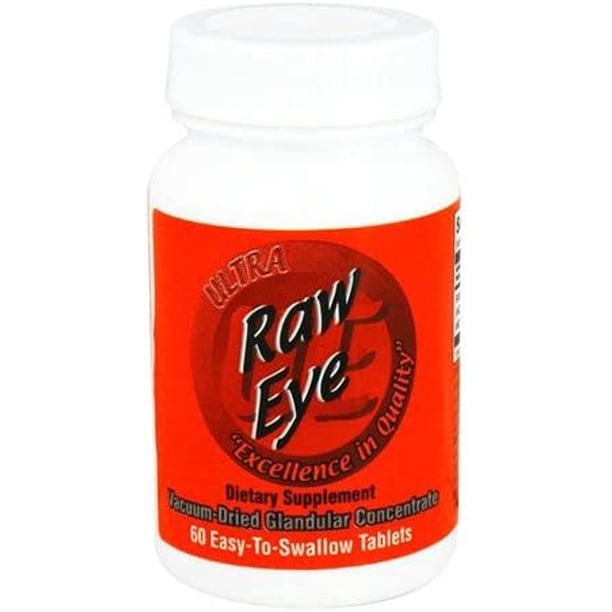 Ultra Glandulars - Ultra Raw Eye - 1 Each - 90 TAB - Walmart.ca