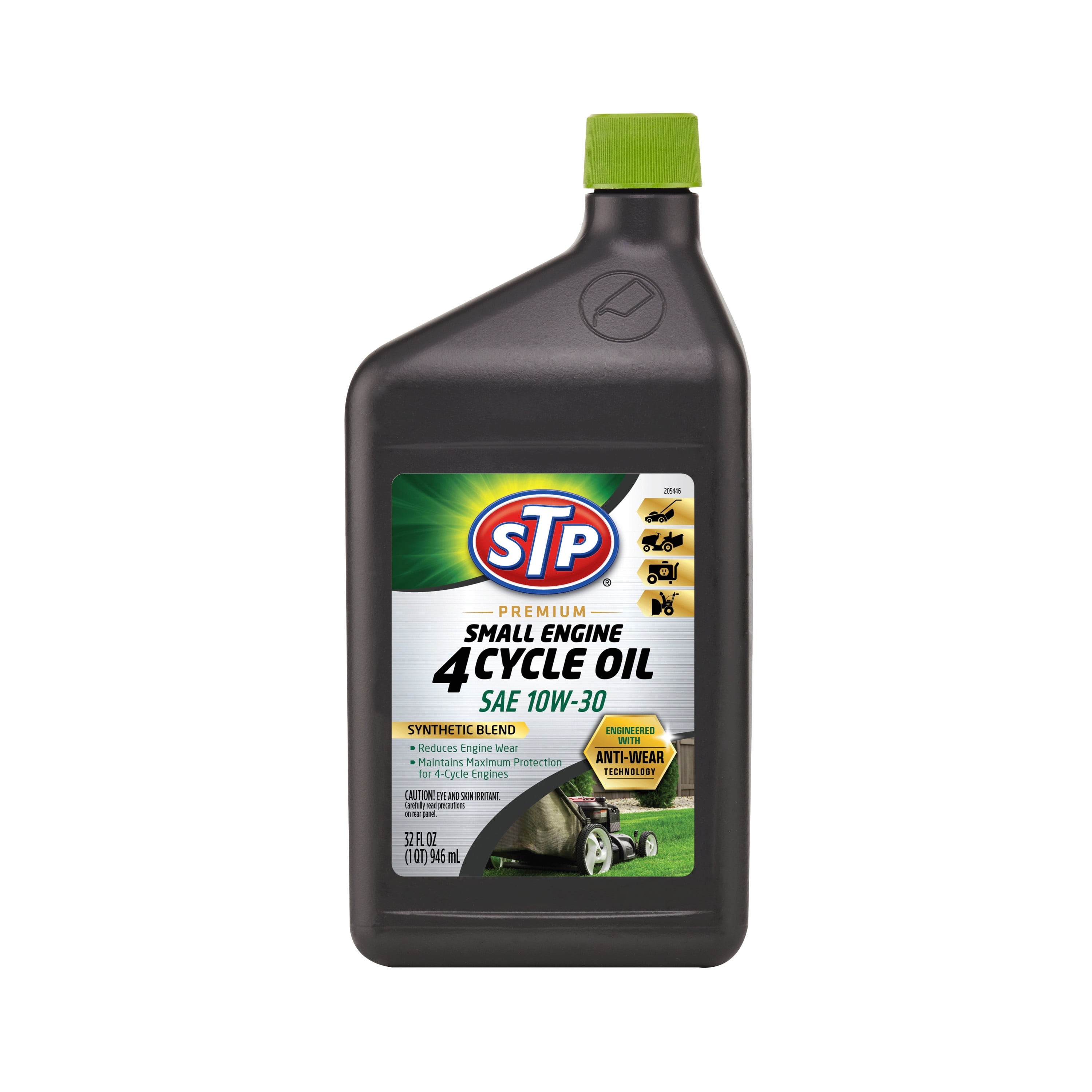 STP Premium Small Engine 4-Cycle Oil SAE 10W-30 (32 Fluid Ounces ...