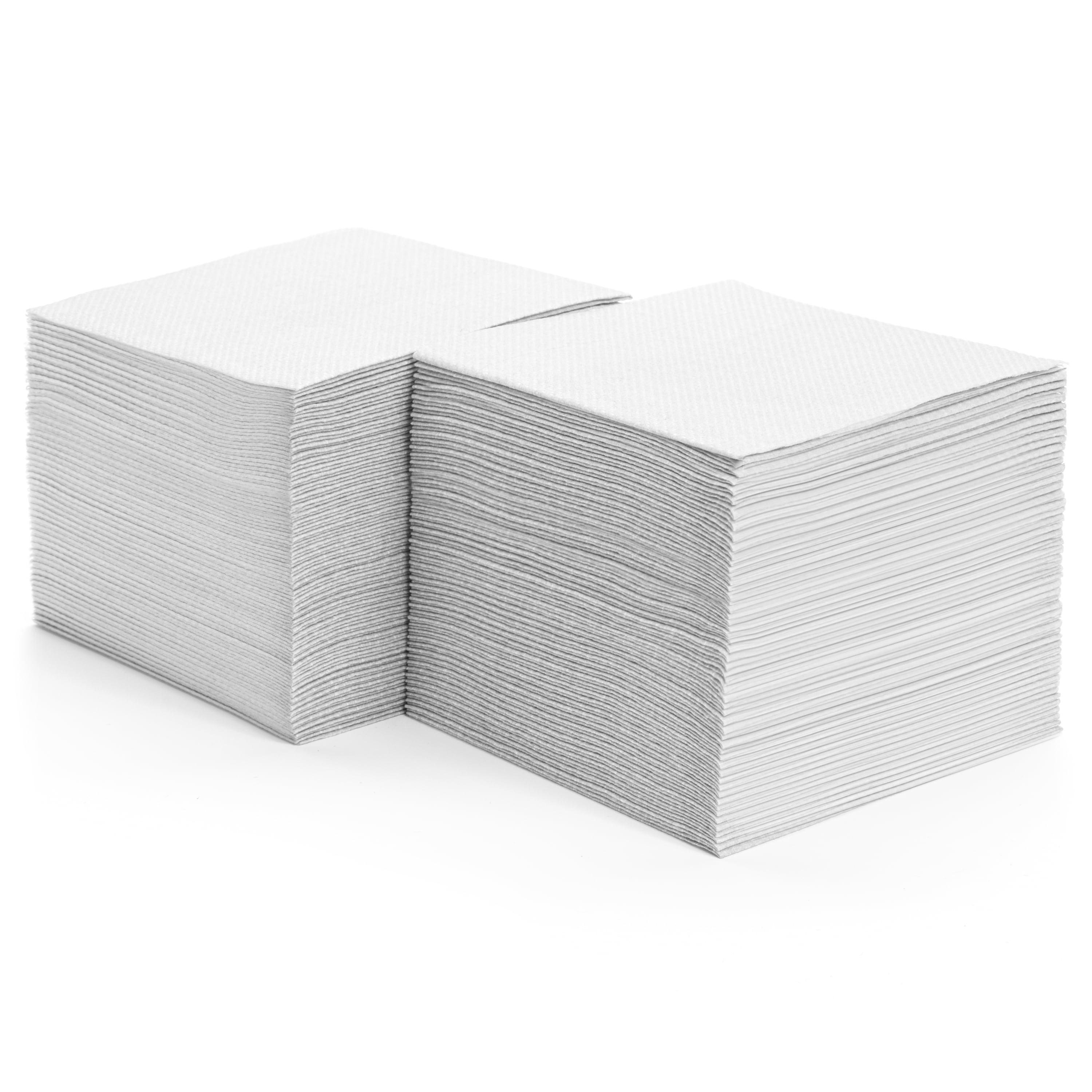Singular Cocktail Napkins - 100 Disposable Square Beverage Napkins ...
