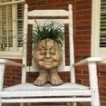Homestyles Stone Wash Grandma Violet the Muggly Face Humorous Statue ...