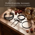 10 Pack Adjustable Layered Velvet Lace Leather Collar Necklaces for ...