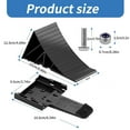 Vehicle Wheel Tire Chock Stop Block Wheel Skid Resist Base Tire Pad ...