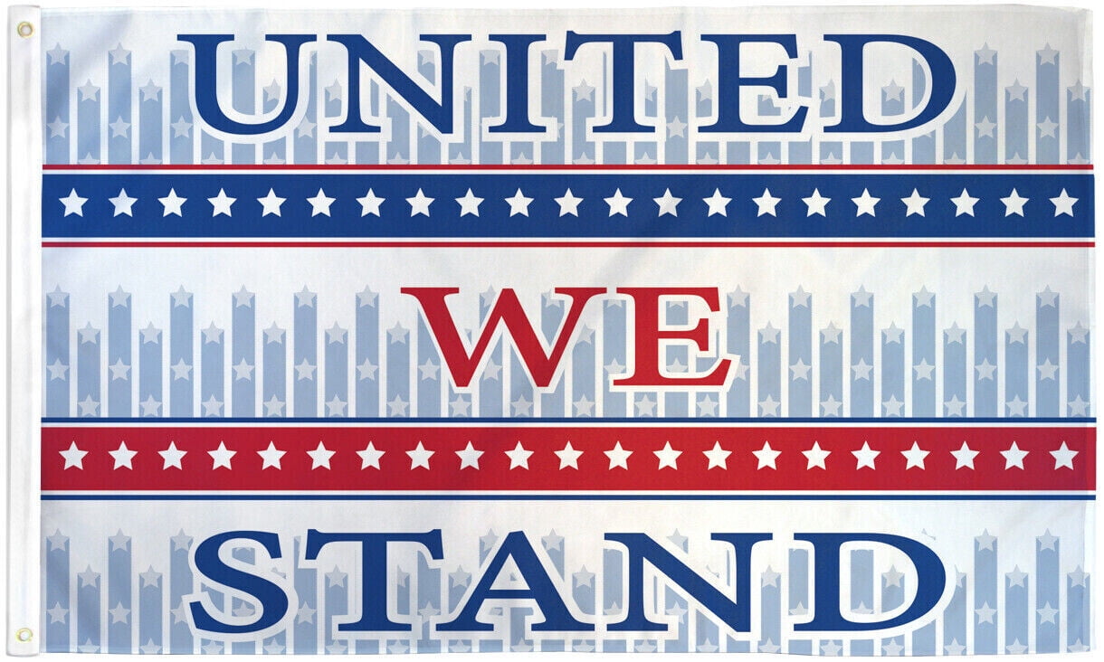 United We Stand Flag 3x5ft Armed Forces Military Appreciation Flag ...